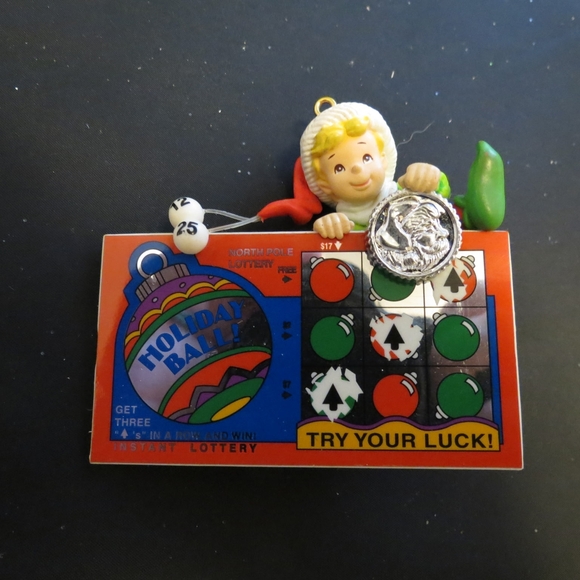 Enesco | Holiday | Vintage 996 Enesco Treasury Of Christmas Lottery ...